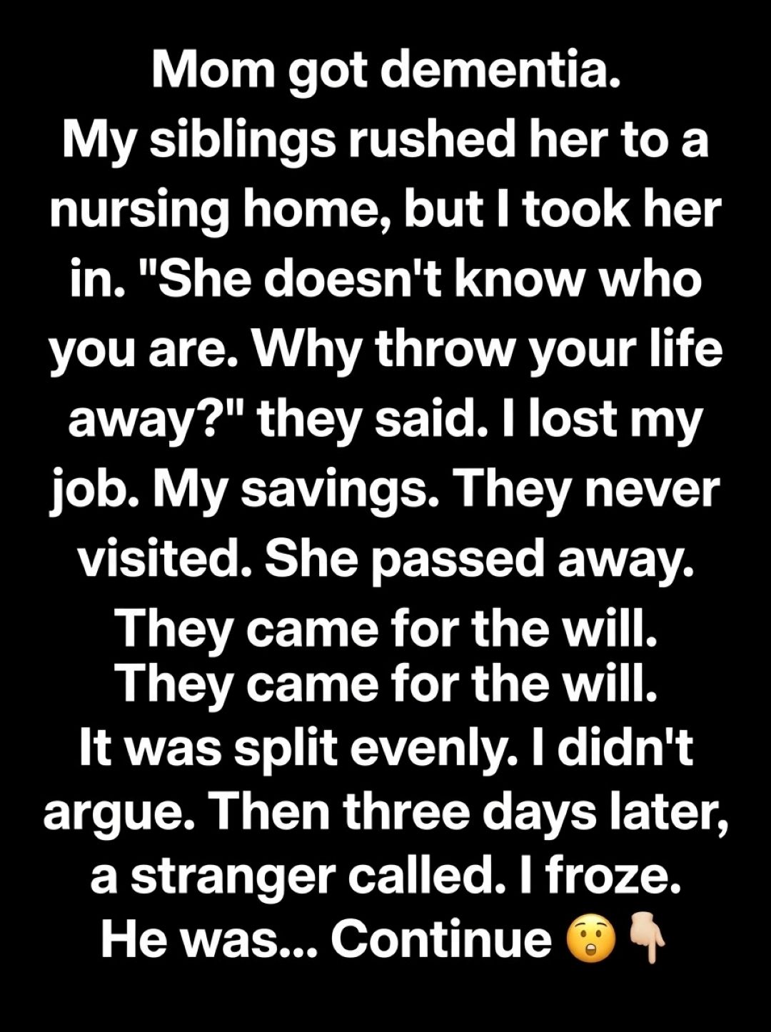 When She Finally Remembered Me - F News 55